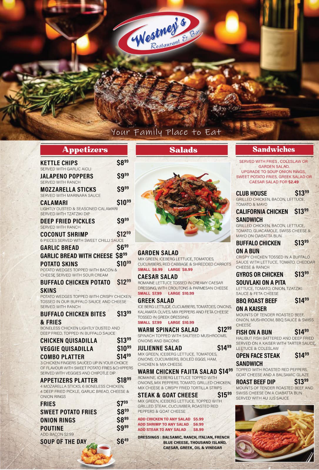 Westney Restaurant and Bar - Breakfast Diners Near Me - Ajax, ON
